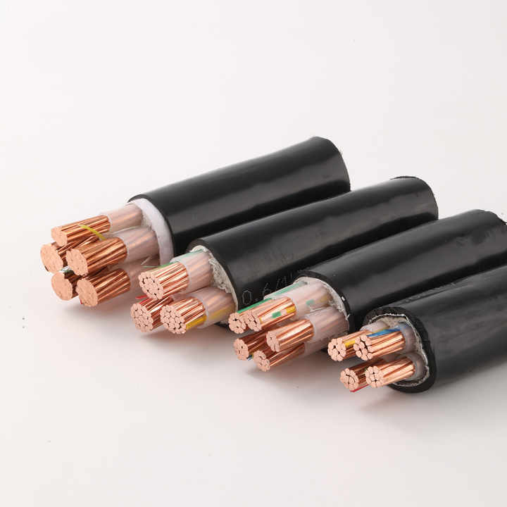 Factory Price NYCY/NYY/NYM Low Voltage Copper Power Cable XLPE Industrial Multi-Core 4mm 6mm ...