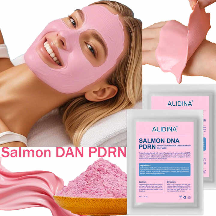 Y Private Label Salmon DNA PDRN Jelly Mask Powder Deep Facial Natural ...