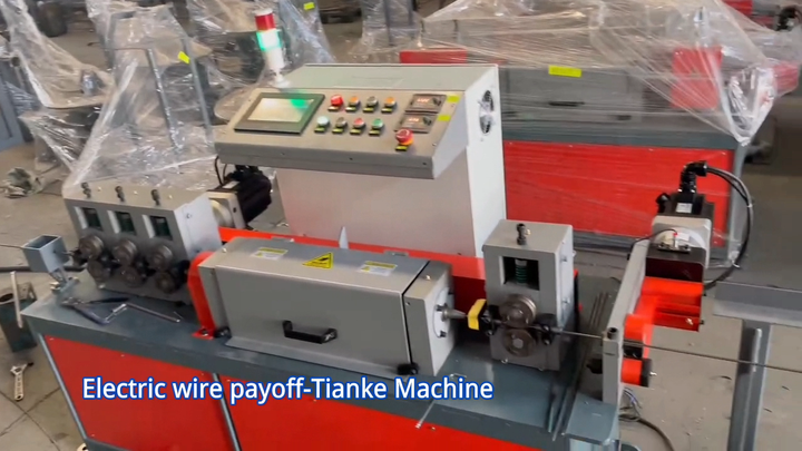 Tianke Wire Straightening and Cutting Machine - 1 Year Warranty
