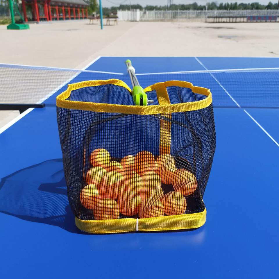 The Table Tennis Ball Picker with Retractable Design Features a Multi ...