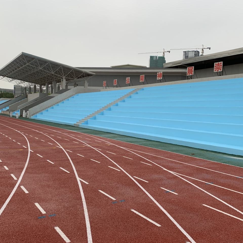 Eco-Friendly Durable 15mm/20mm PU Permeable Running Track Material ...
