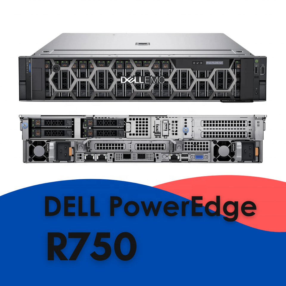 For Dell EMC PowerEdge R750 Scalable 2U Rack Server with Dual Xeon ...