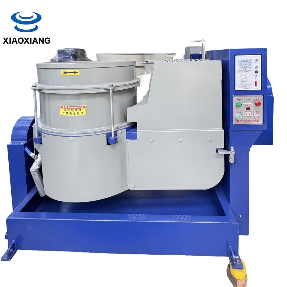 120L Automatic Horizontal Centrifugal Barrel Disc Finishing Machine ...