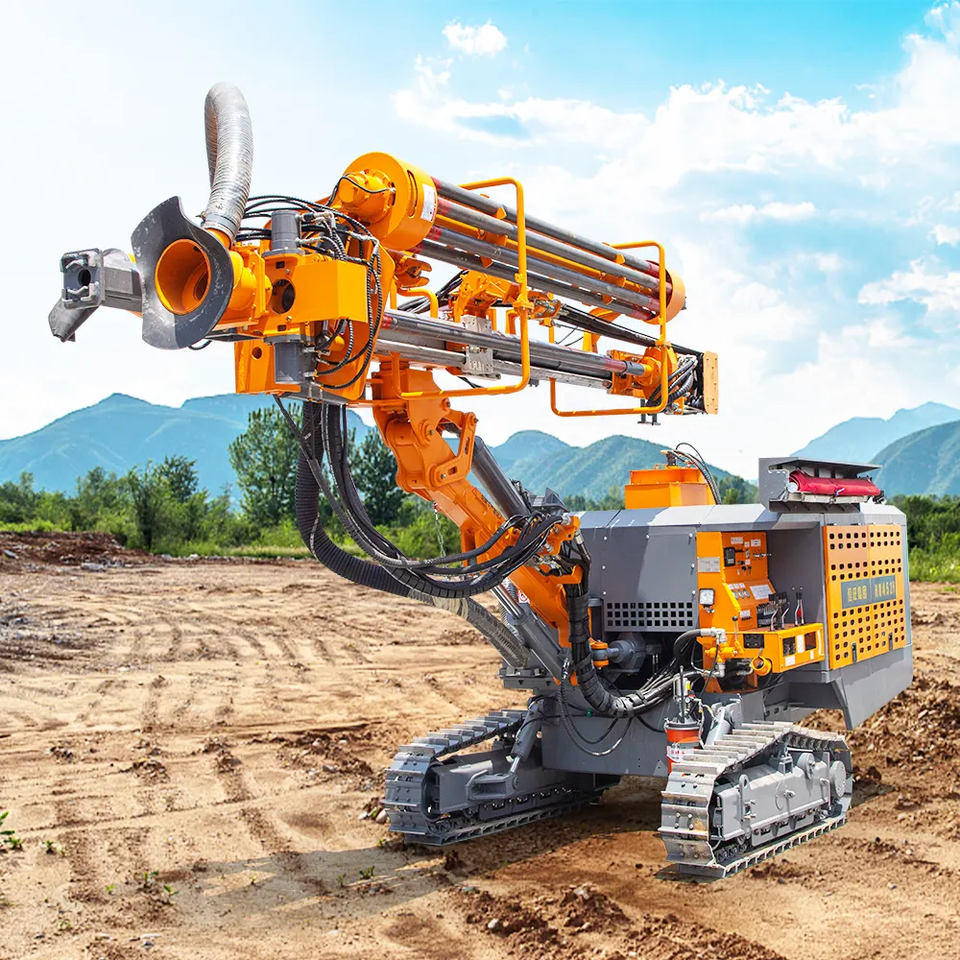 2025Automatic comprehensive mining blasting hole drilling machine for ...