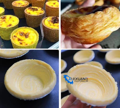 Multifunctional Desktop Egg Tart Crust Former - 2000pcs/h