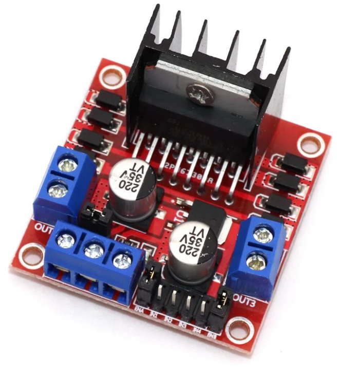 L298n dc Dual Motor Driver H Bridge Stepper Controller Board Module ...