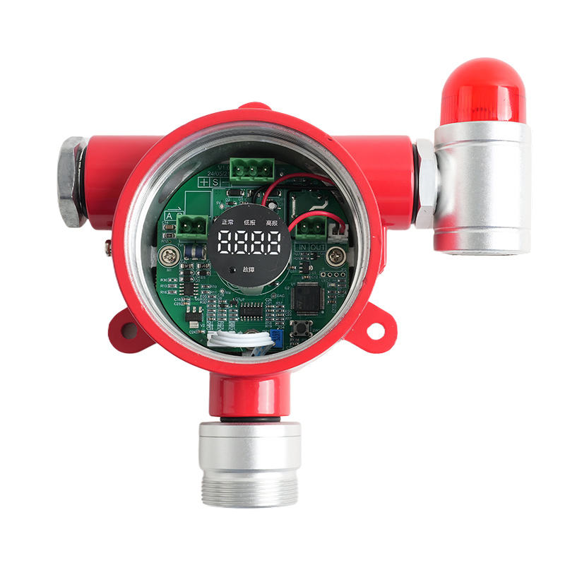 RTTPP Fixed LEL Gas Detector Gas Analyzers CO2 H2S O2 Hydrocarbon Monitoring with Gas Detector ...