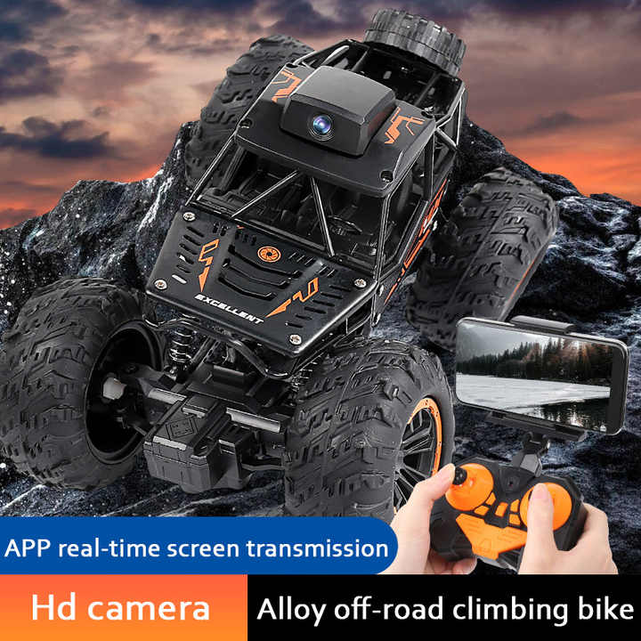 Alloy RC Car with HD 720P WIFI FPV Camera - Fun & Thrill