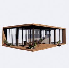 Prefabricated Cargo Shop - Mobile Modular Restaurant