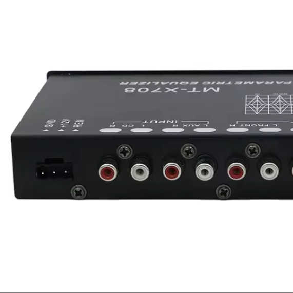 Car Amplifiers and Subwoofer Audio - EQ7 7 Band Equalizer