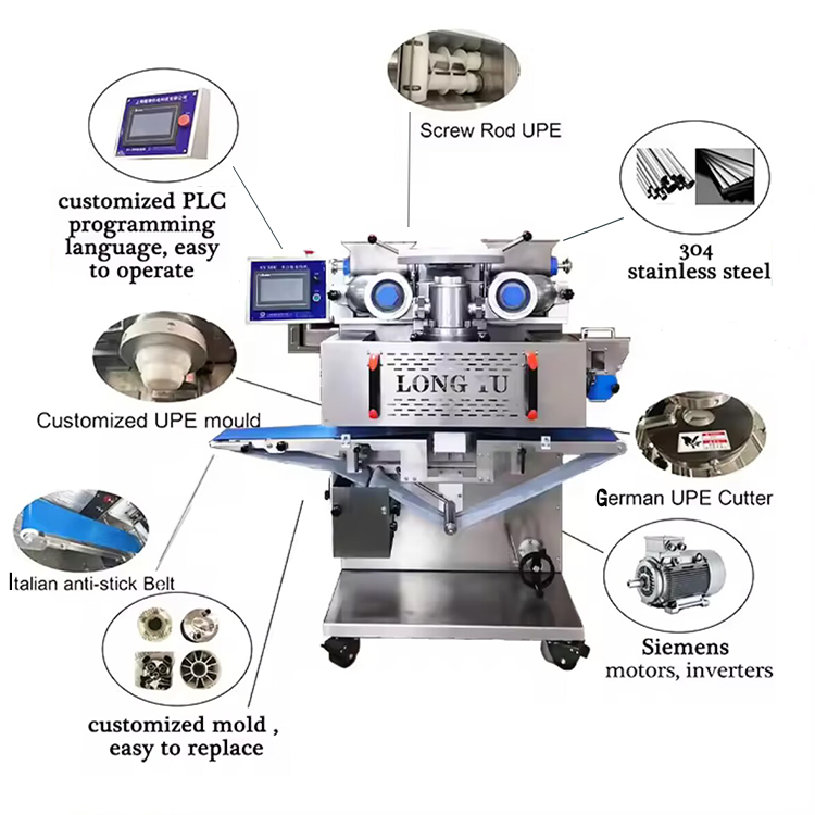 Industrial SV380 Stuffed Pie Forming Machine Fully Automatic Red Bean ...