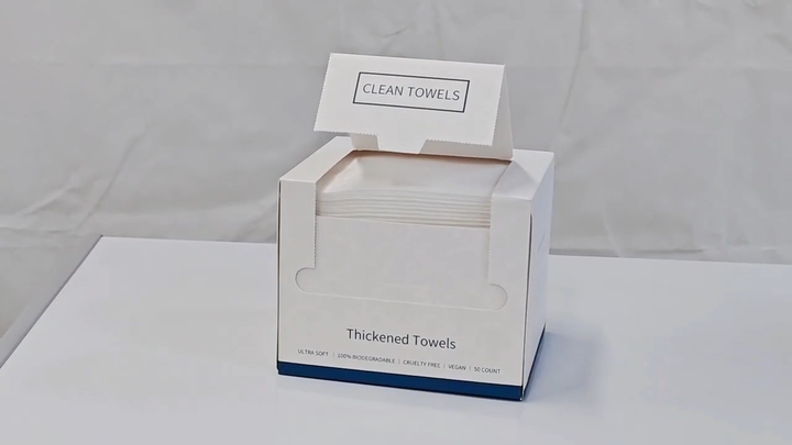 Disposable Clean Face Towelette - Soft & Eco-friendly