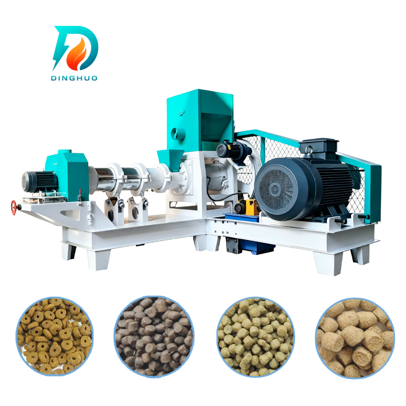 DingHuo Dry Pet Food Extruder Machine Customized DGP200-B 1.8Ton/h 2026 ...
