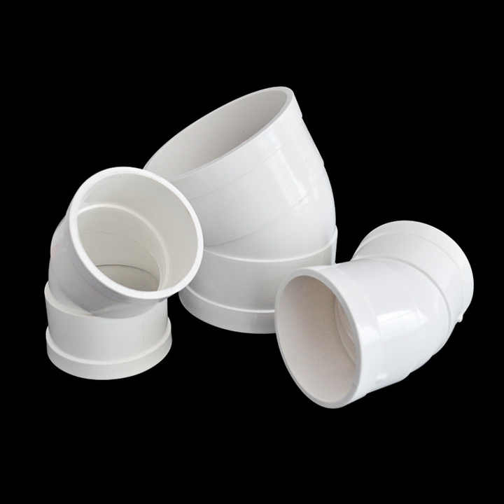 PVC Pipe Fittings - Durable Elbow Connectors for Drainage