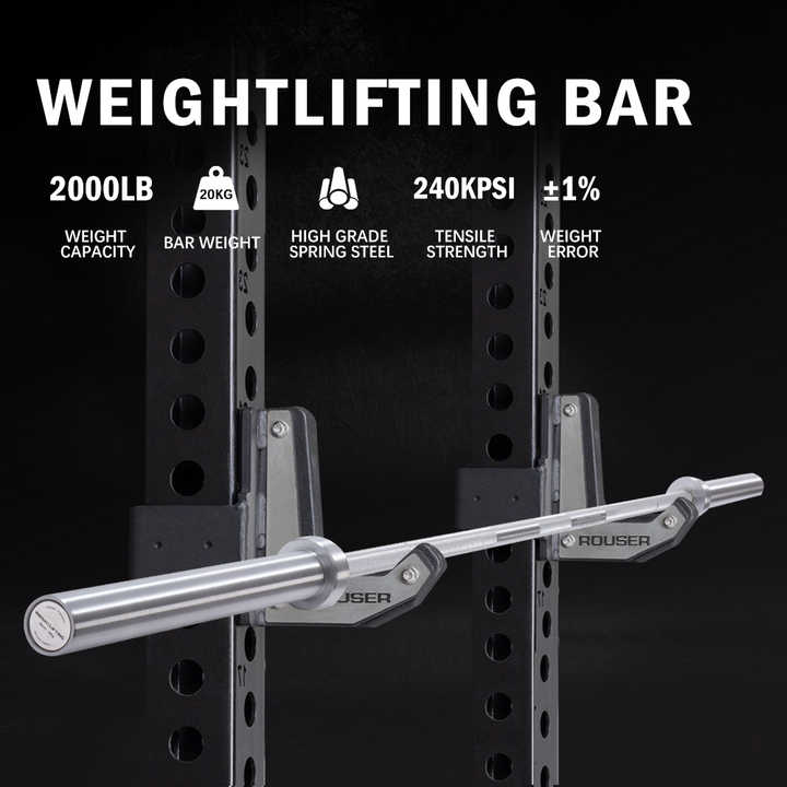 Rouser Fitness Iwf Competition Hard Chrome Barbell