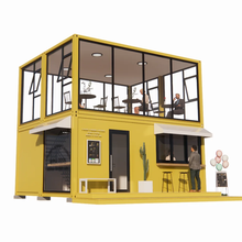 Prefabricated Cargo Shop - Mobile Modular Restaurant