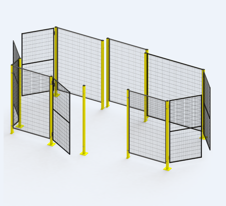 METALTEC Safety Fencing - Durable & Quick-Assembly Guarding
