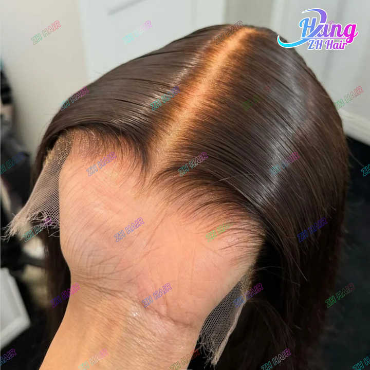 Raw Brazilian 13X6 Hd Human Hair Brazil Lace Front Wig for Black Women ...