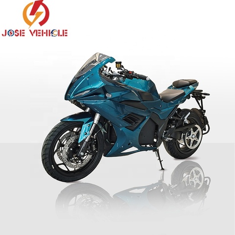 5000w High Speed Racing Electric Motorcycle for Adult with led light ...