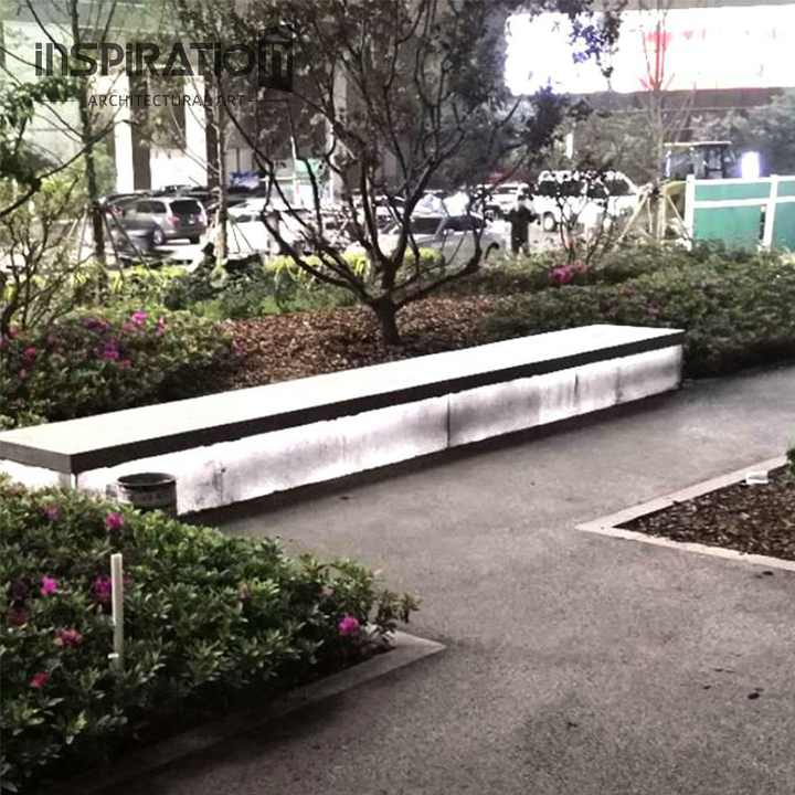 Customized Design LED Lighting Large Seating Furniture Street Bench ...