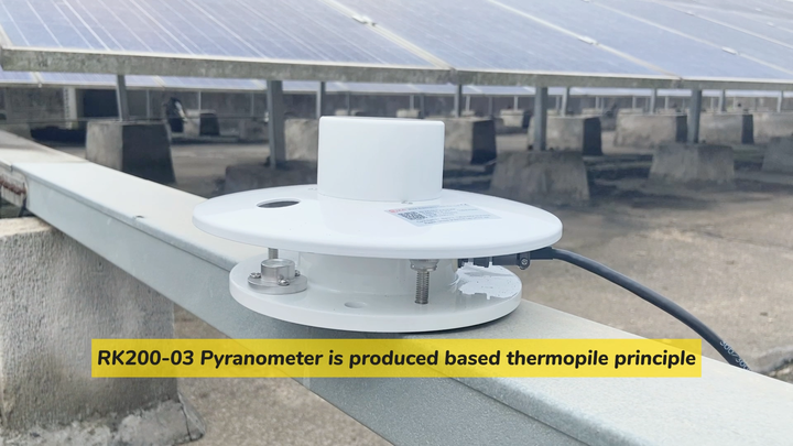 Rika RK200-03 Pyranometer - High Sensitivity for PV Power