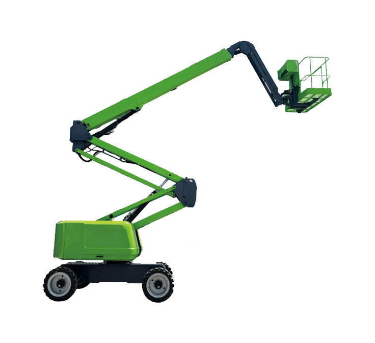 Adjustable Telescopic Boom Lift Diesel-Powered 58m Max Working Height ...