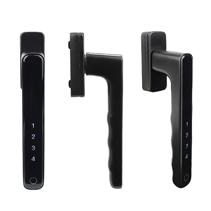 Modern Best Reversible Fingerprint Door Handle Lock Keyless Smart Entry ...