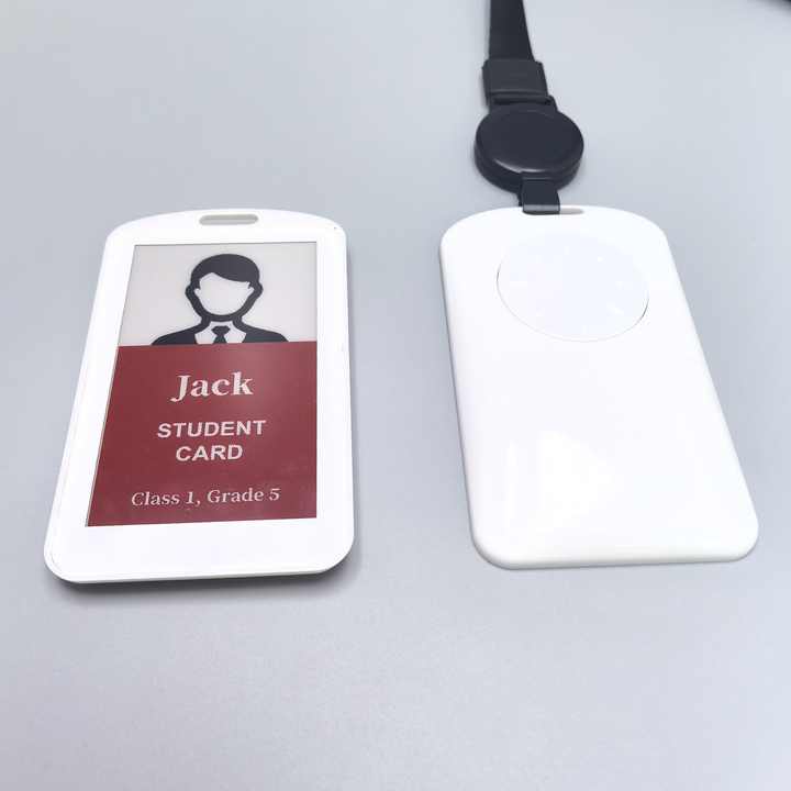 Smart ID Card - Office Employee E-Ink Digital Work Badge