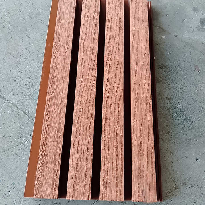 Customized Color WPC PE Wooden Wall Panels for Outdoor