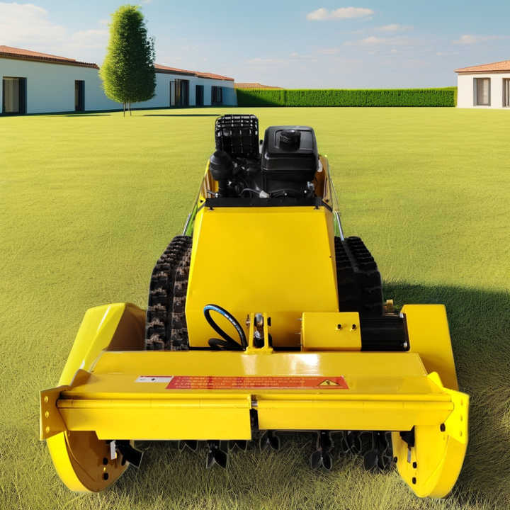 Automatic Self-propelled Remote Control Mower Remote Control Flail ...