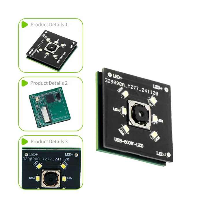 USB Camera Module 80 Degree 5MP 1/2.5" Large Sensor Camera Module for ...