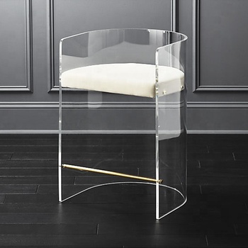 Unique Designed Clear Acrylic Stools Acrylic Stool Chair Lucite High ...