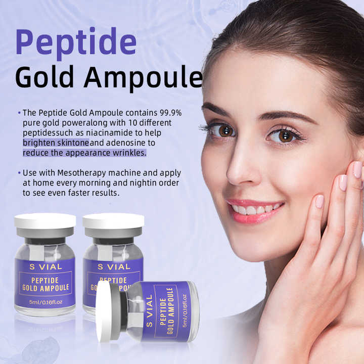 Serum for Face Brightening Kit - CARVENCHY Peptide Gold Ampoules