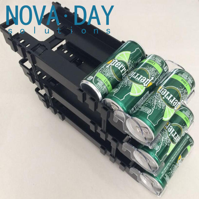 Novaday Supermarket Automatic Customs Acrylic Pusher Can Display ...