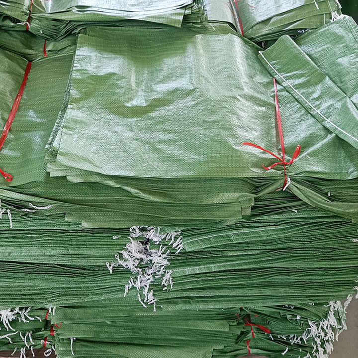 25kg Construction Sand Green Package Bag Empty Sacks 50kg PP Woven Sand ...