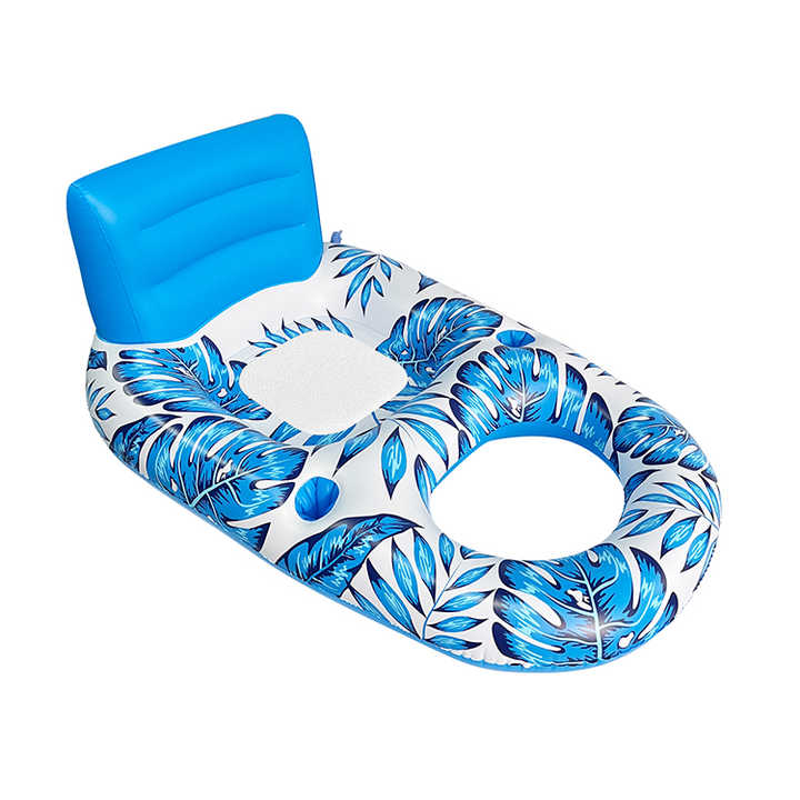 Inflatable Water Pool Float Adult Outdoor Floating Pool Lounge Chair ...