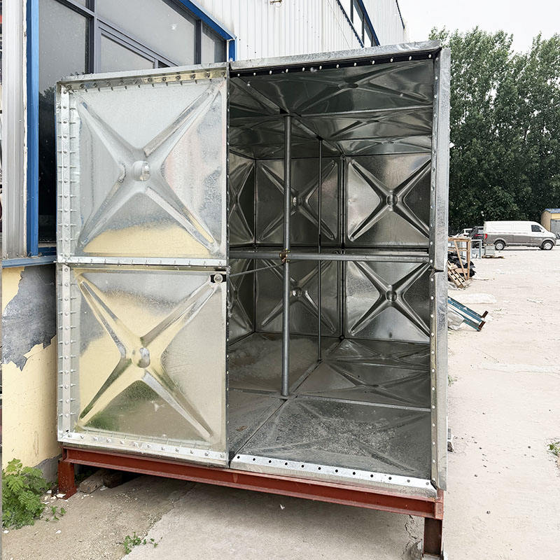 Hot-dip Galvanized Steel Water Tank, Domestic Fire protection Water ...