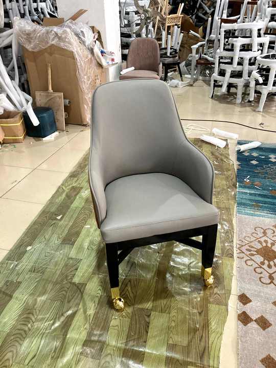 High-Back Luxury VIP Casino Gaming Stool Chairs Genuine Leather Bar ...