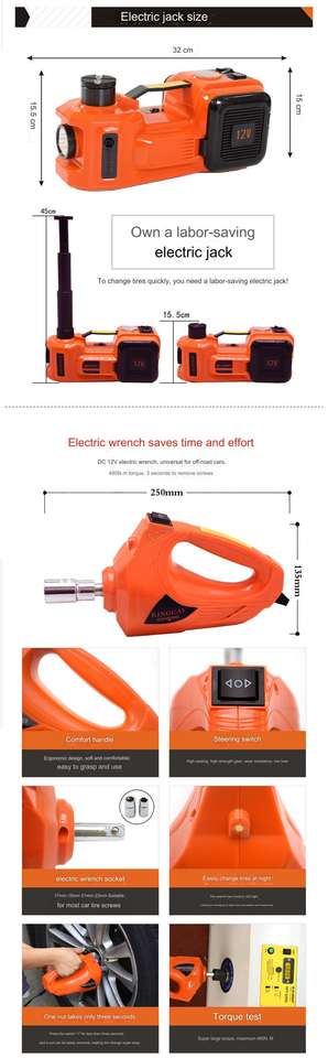 Hydraulic Electric Truck Lift Jack Box with Motor Pump Gear for Car ...