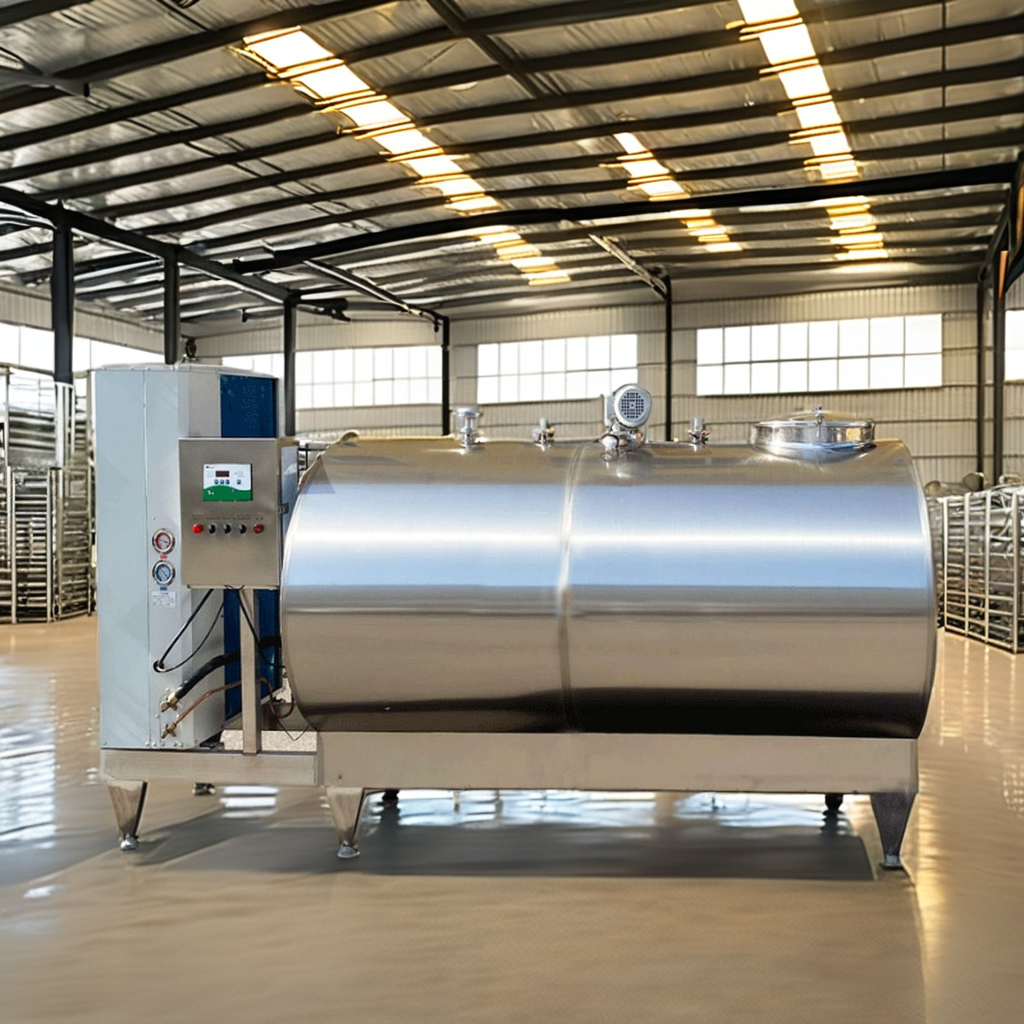 100L Milk Cooling Storage Tank - Stainless Steel, 220V