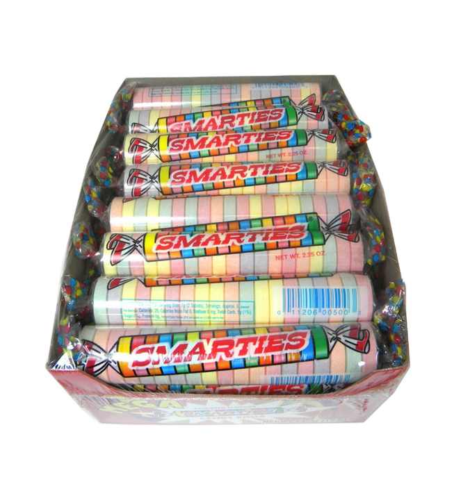 Smarties Hard Candy Roll, Original 15 Tablet Rolls Assorted Flavors ...