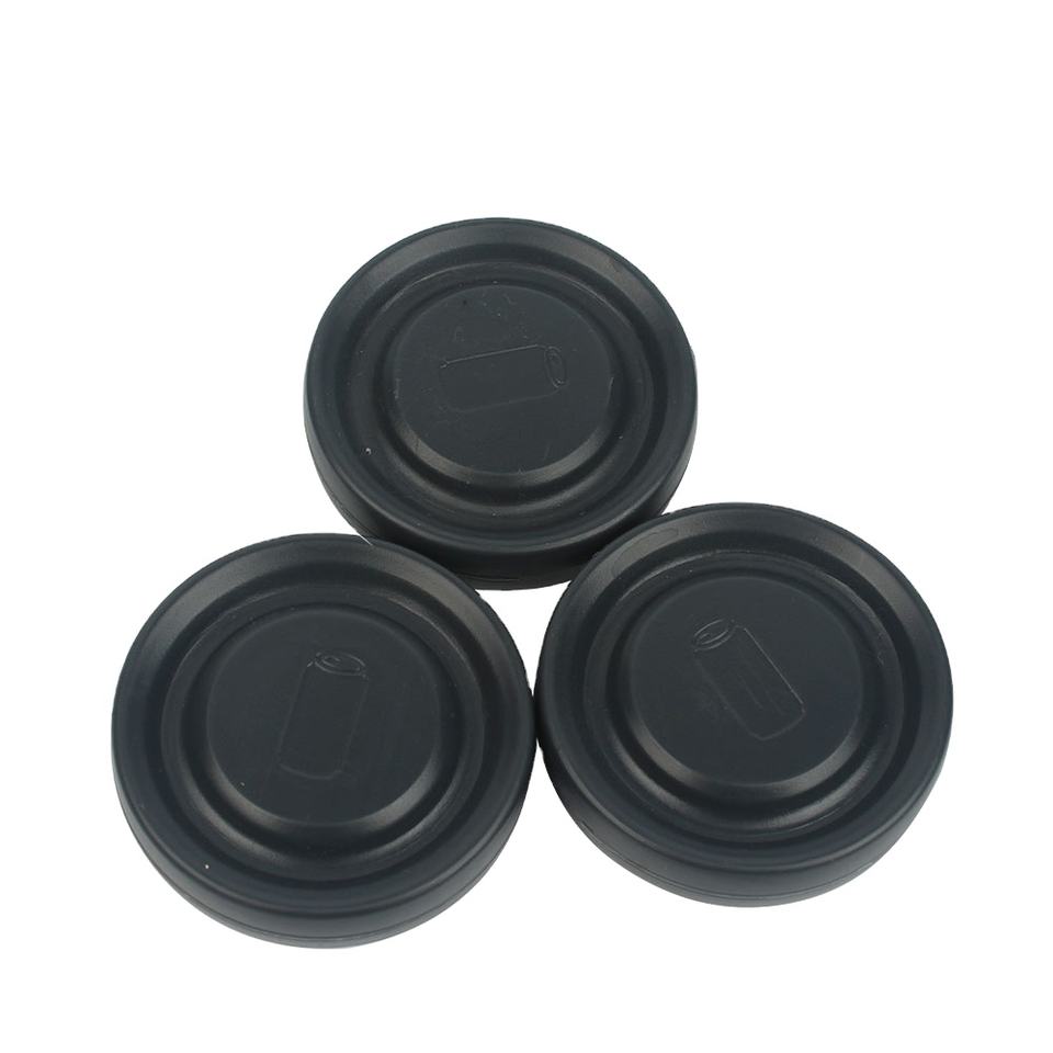 Small Round Portable Can Drink Cooler - Reusable Ice Freezer Pack for ...
