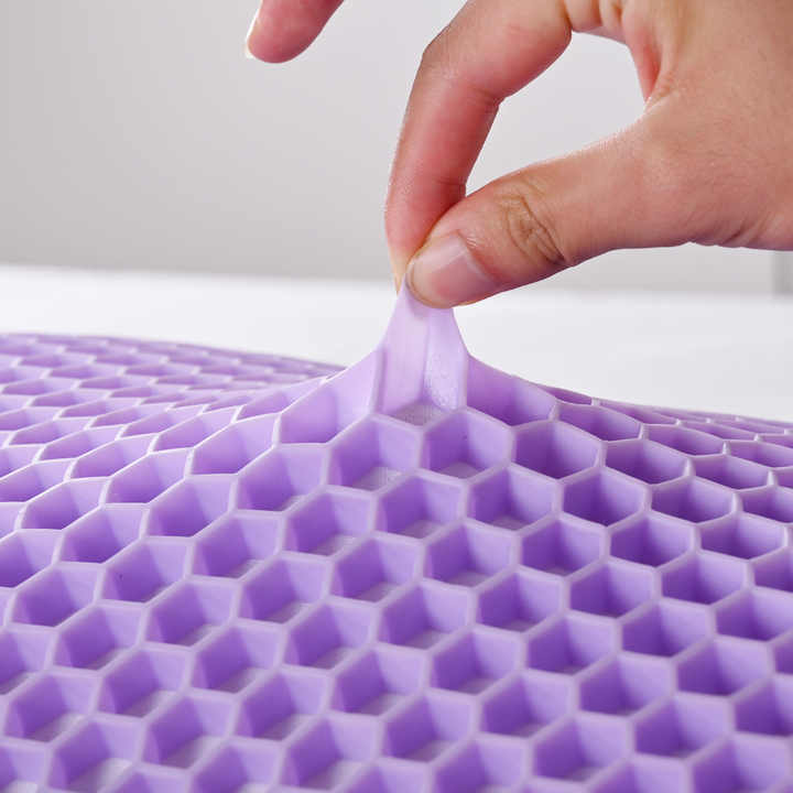 Gel Grid Honeycomb TPE Cover - Ecofriendly Memory Foam Pillow