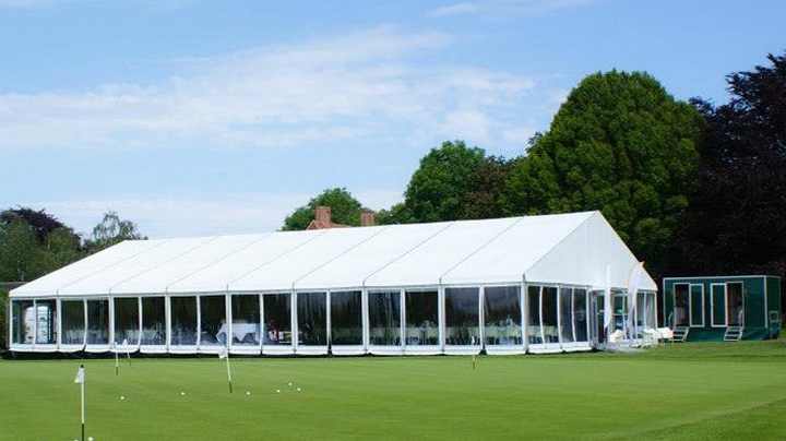 Durable PVC Fabric Tents for Outdoor Events & Football Fields