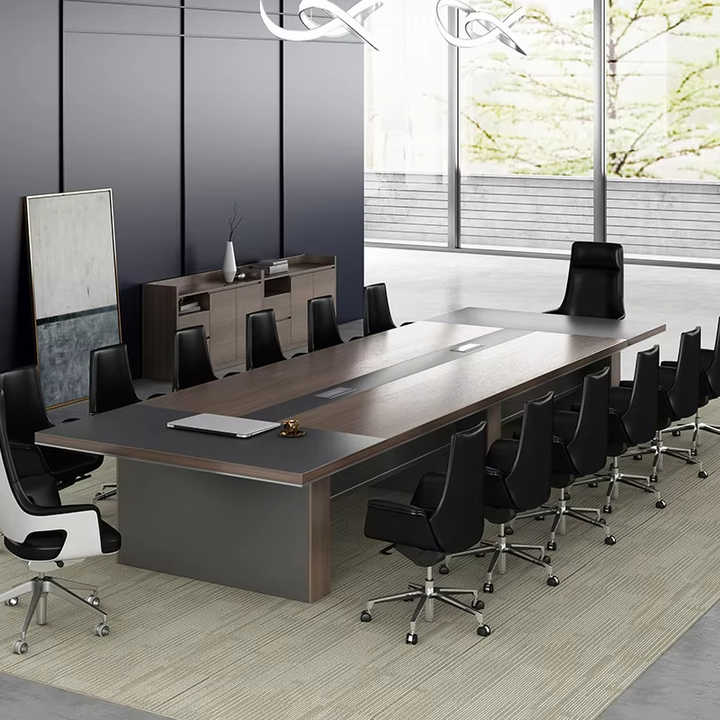 Yazhi 20 Person Meeting Office Wooden Conference Table Room Table and ...