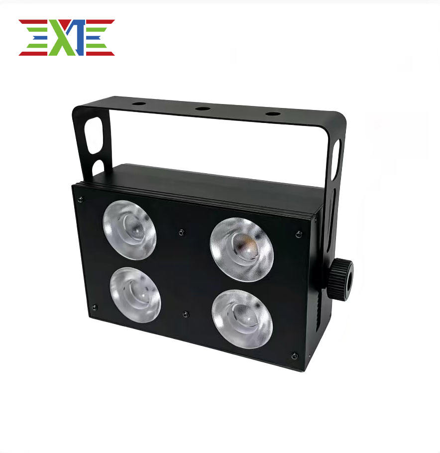 Square 4-LED COB Flood Light Professional Stage Lighting for DJ Club ...