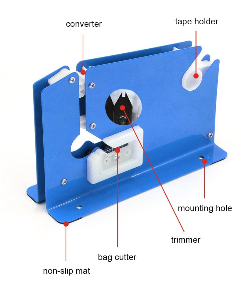 Bulk Bread Bag Tape Bakery Bag Sealer Machine