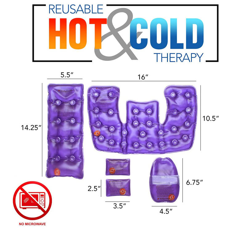 Reusable Non-Toxic Gel Heat Pack Click Heating Pad for Neck Shoulder ...