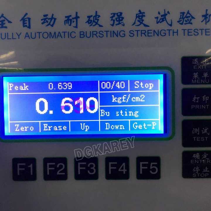 Digital Rupture Strength Tester for Paperboard Packaging Materials High ...