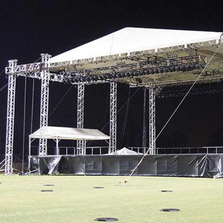 Lighting Truss System Aluminum Frame Truss Structure / Event Aluminum ...